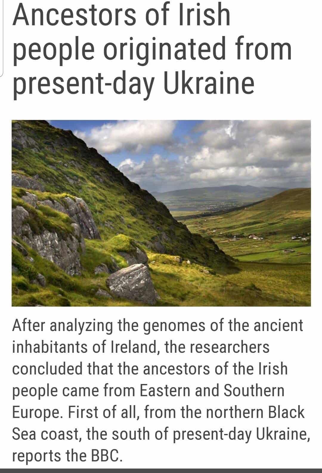 Proto-Indo-European homeland was in what is today Ukraine, - American ...