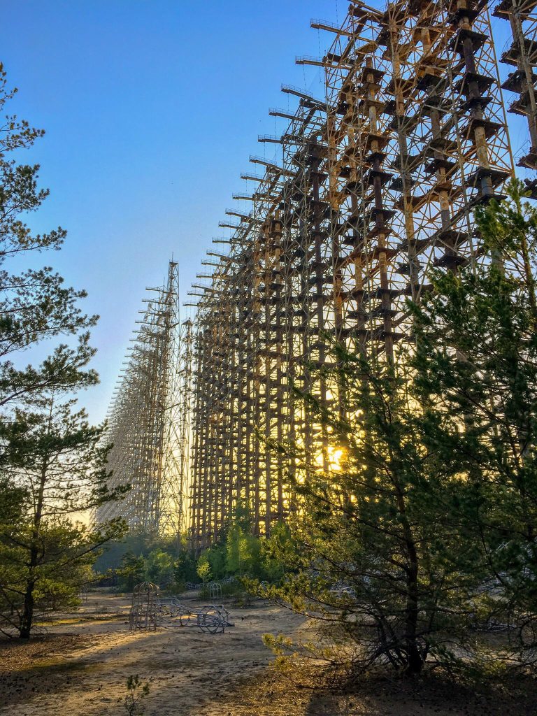Duga-3 Over-the-Horizon Monster Radar near Chornobyl. The Russian ...